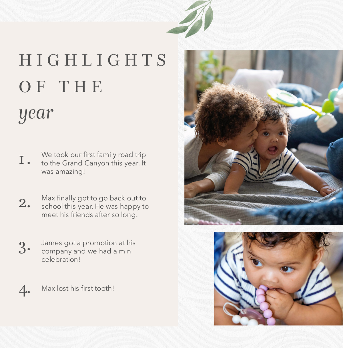 The Best High-End Templates for Year In Review Photo Books